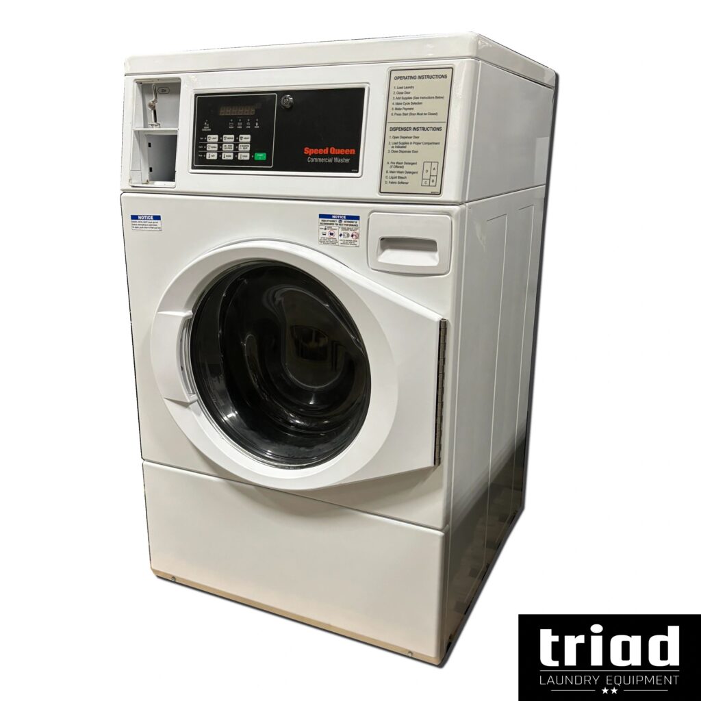 '18 Speed Queen Coin Op Commercial Washer 1 Phase 120V - Triad Laundry