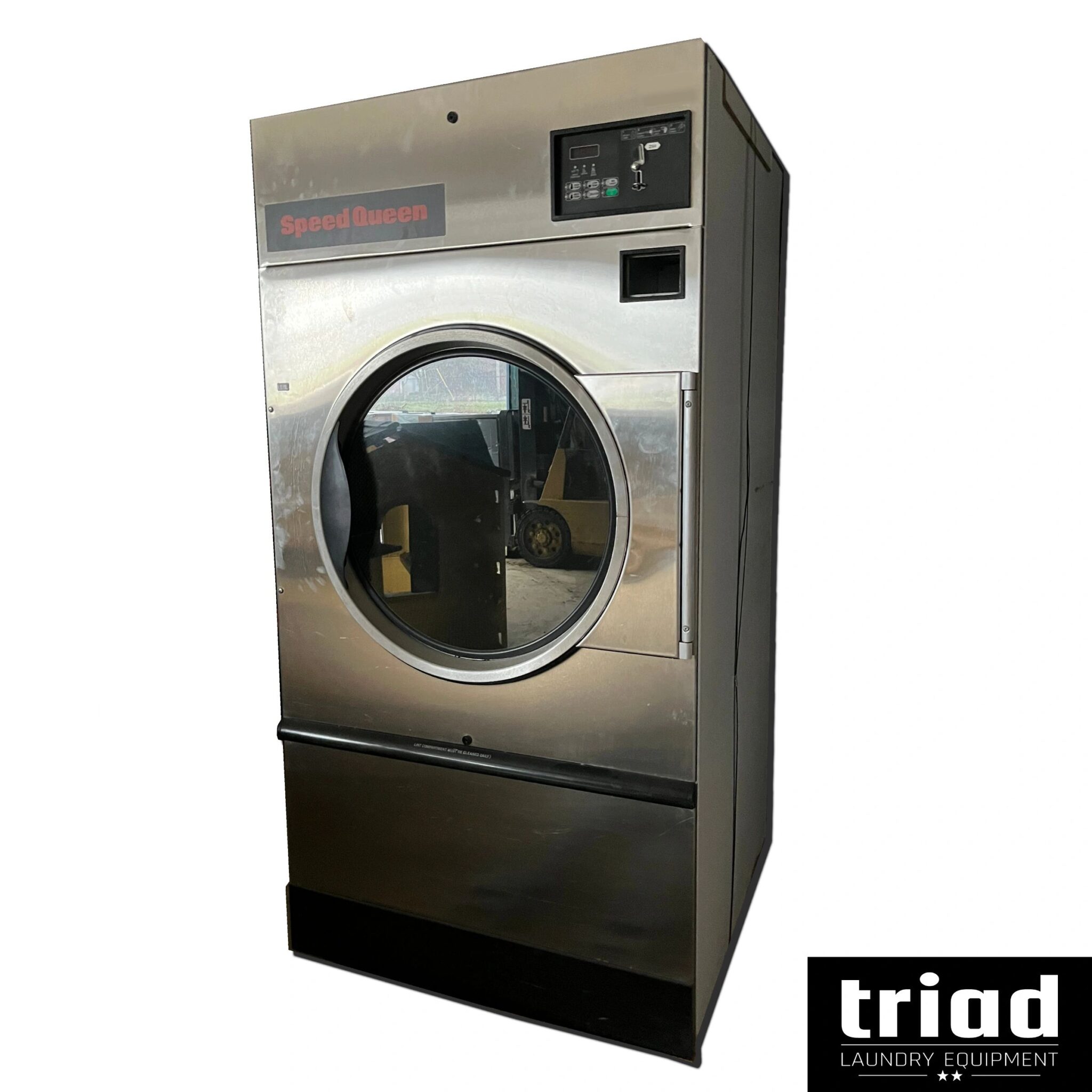 '14 Speed Queen 75lb Coin Op Gas Dryer 1 Phase - Triad Laundry