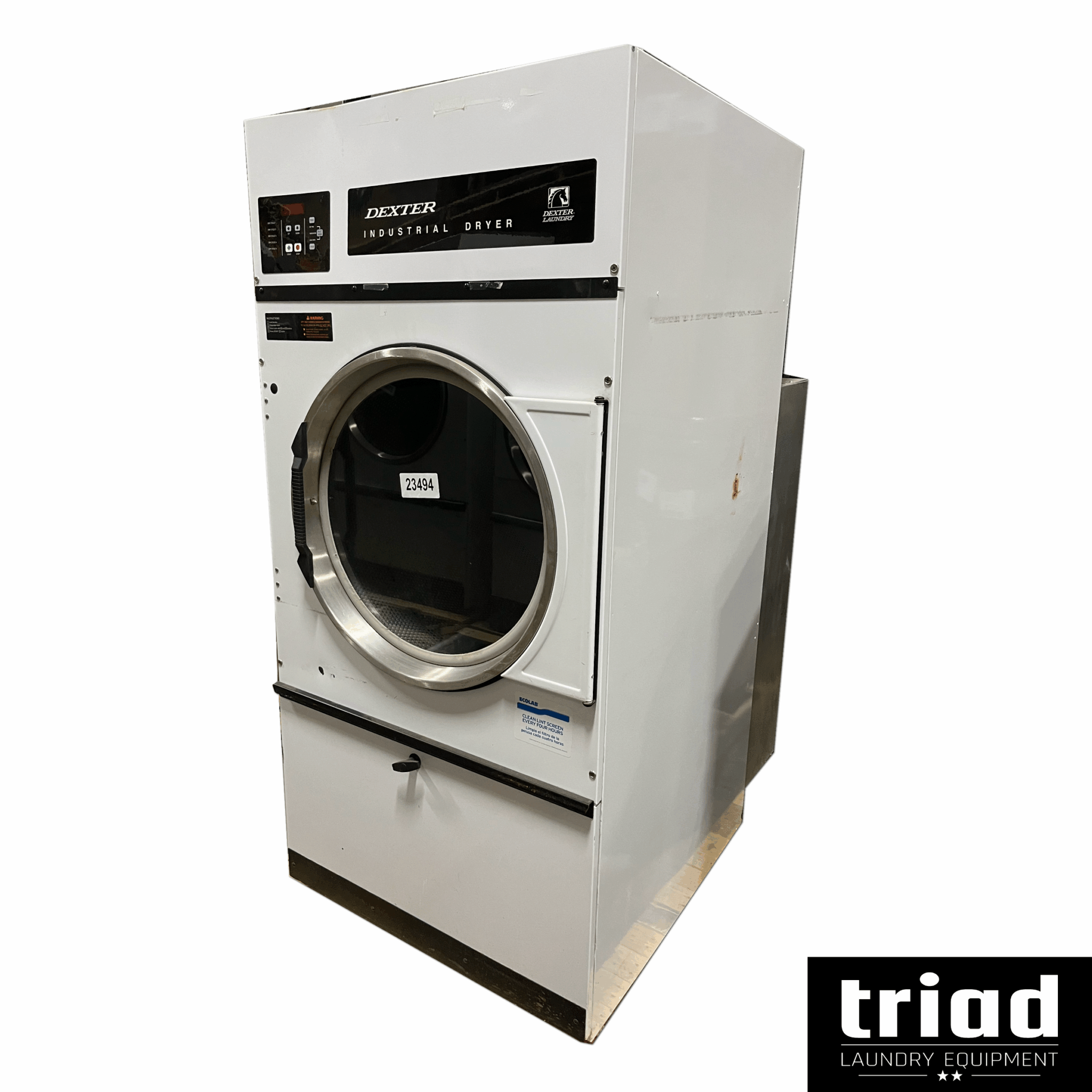 2015 Dexter 50lb Gas Dryer 1 Phase OPL - Triad Laundry